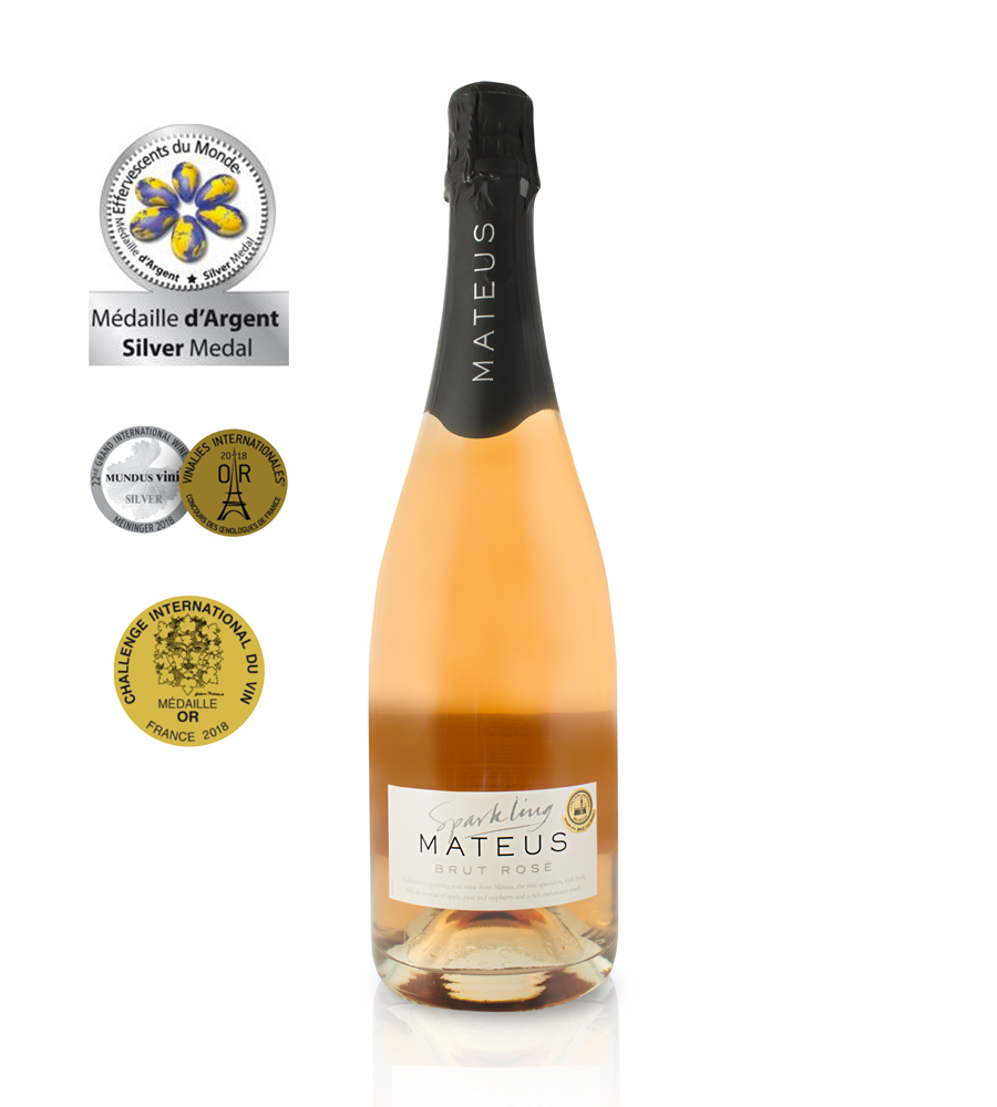 Vin Pétillant Mateus Rosé Brut, 75cl - Livraison UE - Vinha